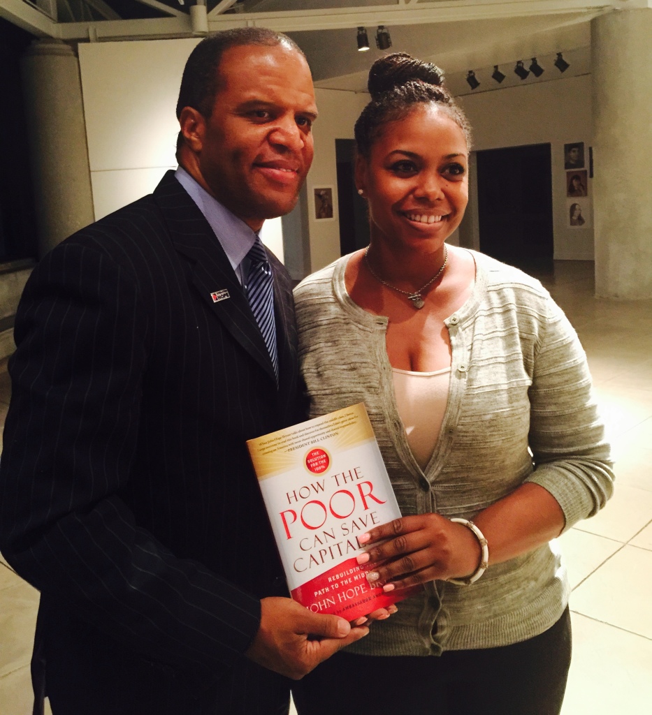 Learning to get out of your own way...in life. - John Hope Bryant